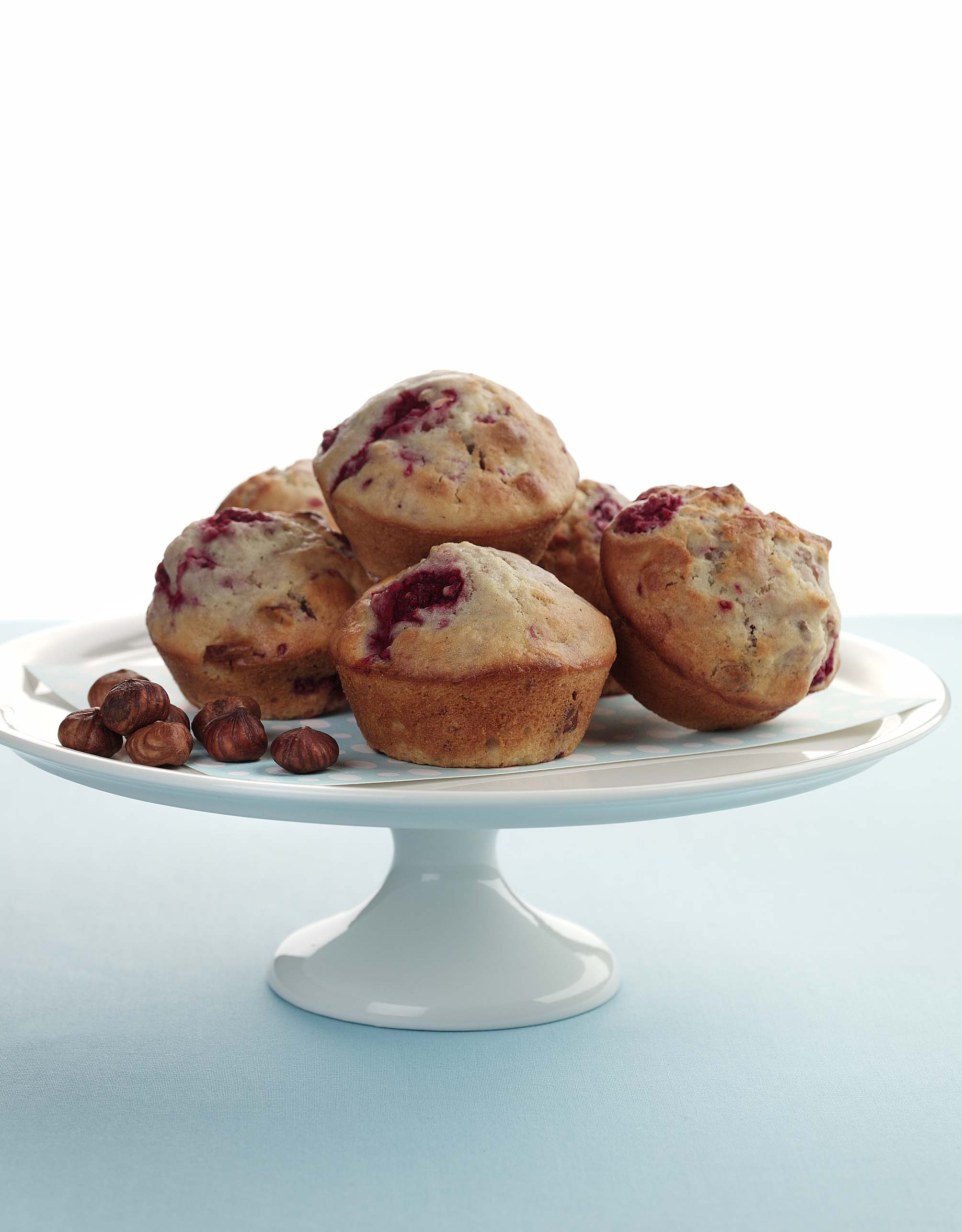 Raspberry and hazelnut muffins - Nuts for Life | Australian Nuts for ...