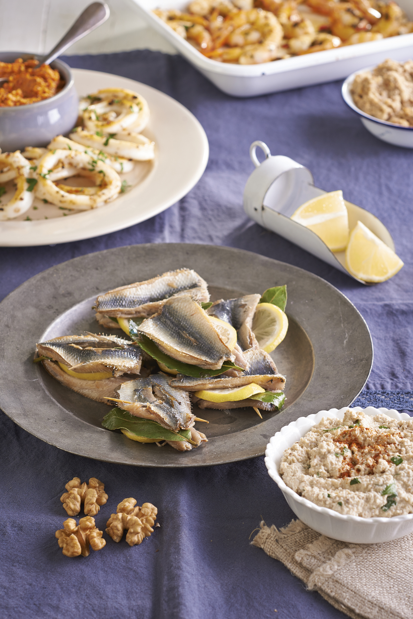 Sardines with walnut puree - Nuts for Life | Australian Nuts for ...