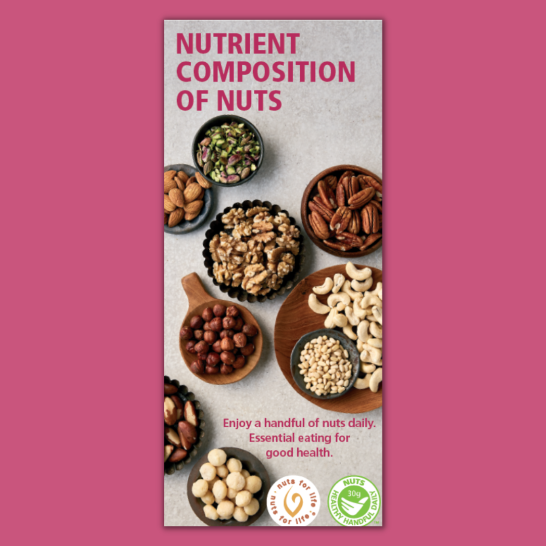 Nutrient content of raw, unsalted nuts - Nuts for Life | Australian ...